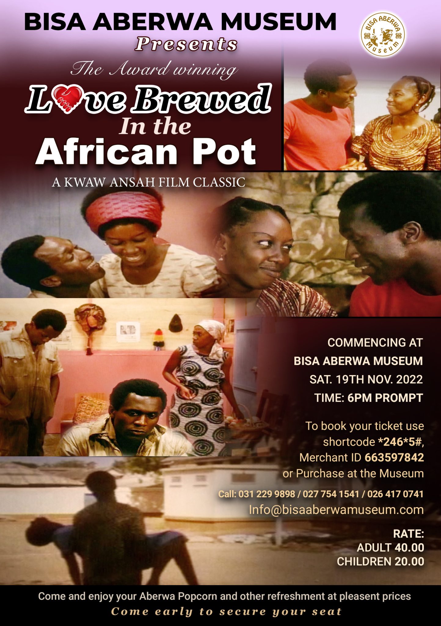 Love Brewed In an African Pot - Bisa Aberwa Museum
